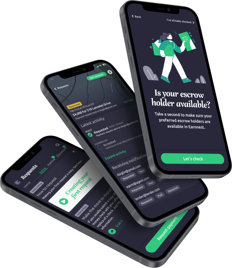 Earnnest App | Digital Earnest Money Deposits